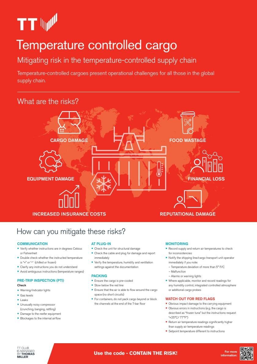 Temperature controlled cargo | Poster - TT Club