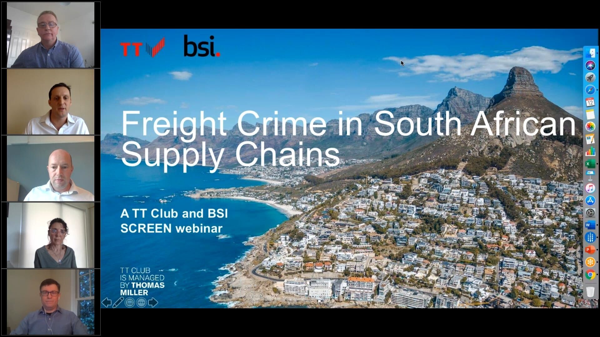 Webinar: Freight crime in South African supply chains - TT Club